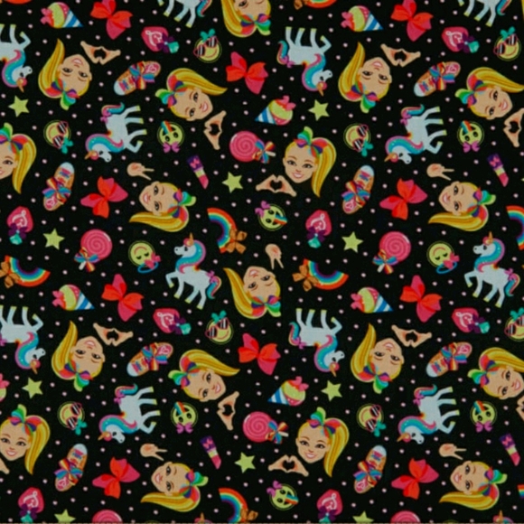 fabric | Office | Cute Jojo Siwa Fat Quarter Fabric | Poshmark